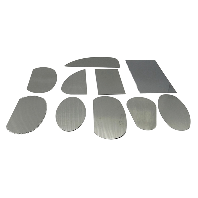 10-Piece Set of Rusted Steel Sheet Polymer Clay Clay Sculpture Detail ...