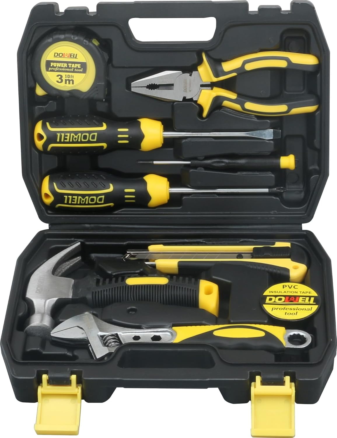 10 Piece Small Tool Kit, Mini Portable Tool Set, Home Repair Hand Tool ...