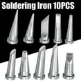 10 Piece Soldering Iron Tips Set for Weller WSD81 WD1000 WSP80 WP80 ...