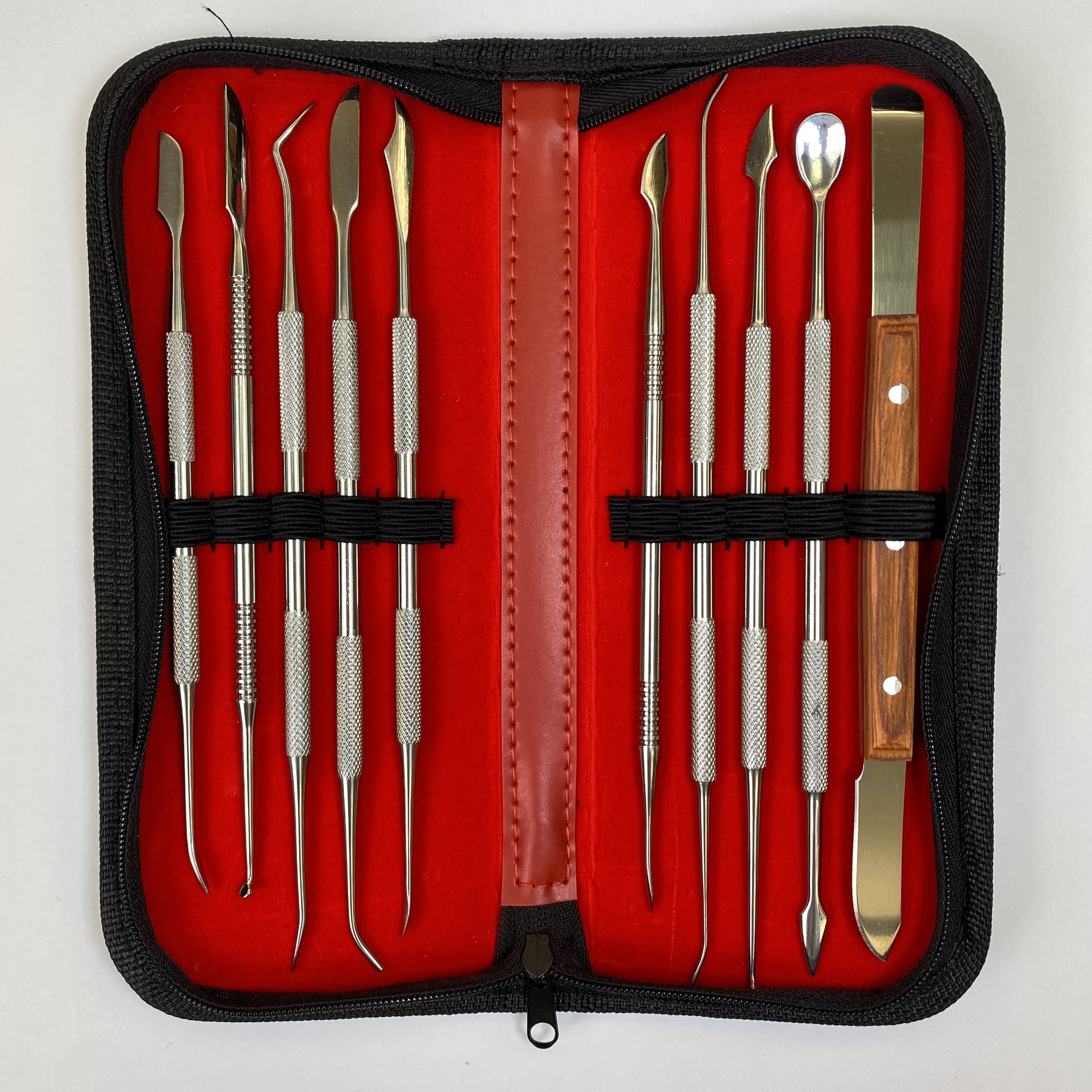 10-Piece Stainless Steel Wax Carvers Set,Double-Ended Carving DIY Tools Kit,Wax & Clay Sculpting ...