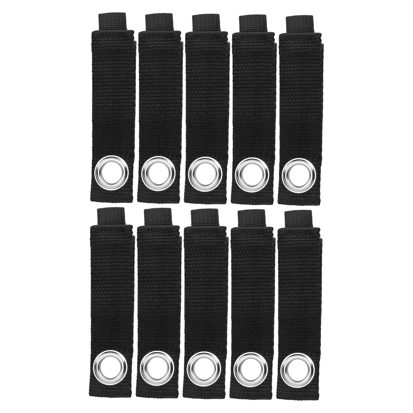 10-Piece Storage Straps, Hook Loop Extension Cord Organizer Wrap Keeper ...