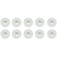 10 Piece Unisex Clear Soft Disc Earring Backs - Walmart.com