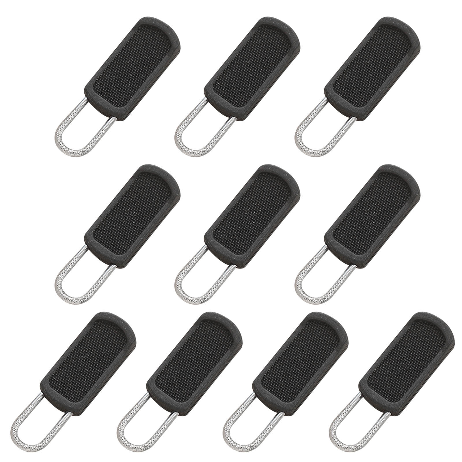 10-Piece Zipper Repair Kit with Replacement Pulls, Universal Zip Fix ...