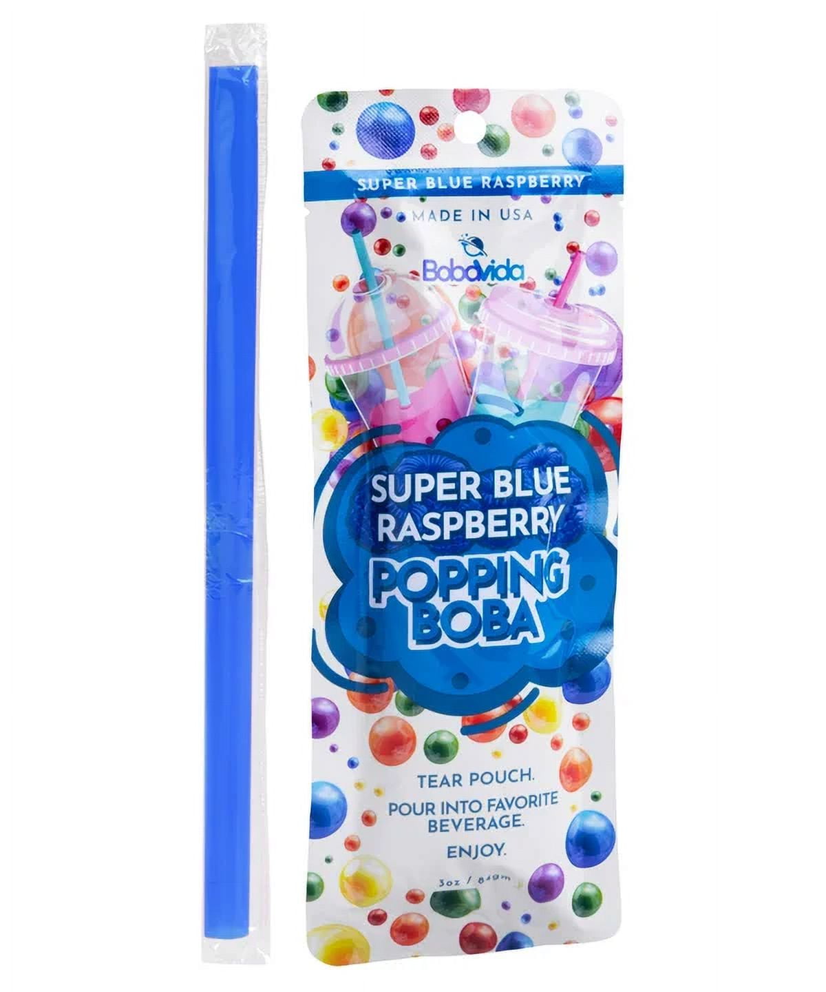 10 Piece(s) Popping Boba- Add amazing boba to any beverage!- Blue ...