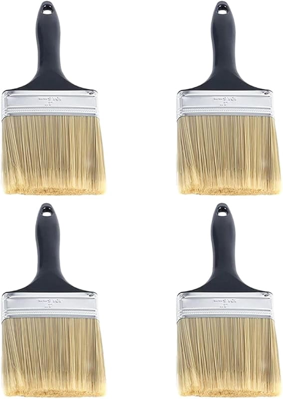 10 Pieces 2 Inch Paint Brush,Flat Paint Brushes Professional Paint ...