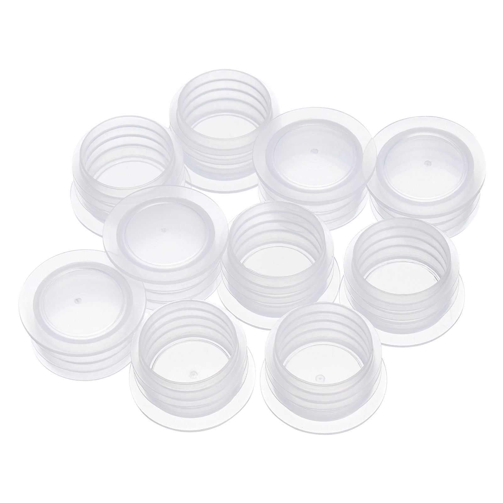10 Pieces 3/5in Salt Shaker Stoppers, PE Plastic Salt Shaker Plug ...