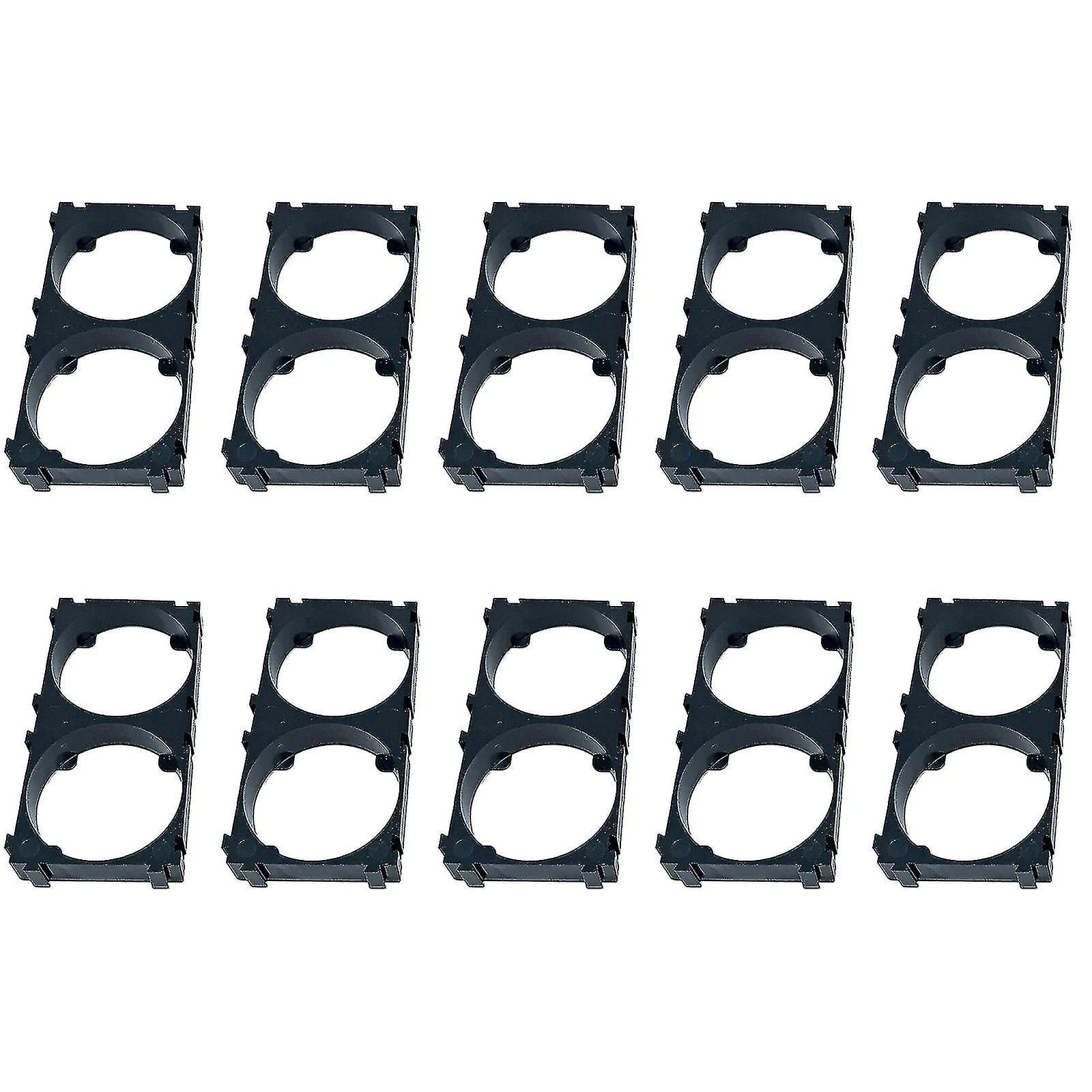 10 Pieces 32650 Battery Holder Bracket Cell Safety Plastic Brackets For ...