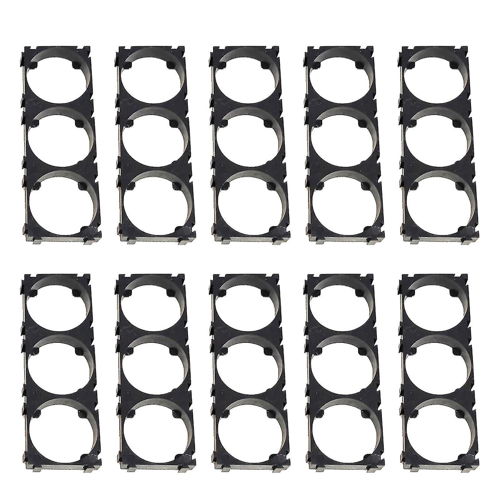 10 Pieces 32650 Battery Holder Bracket Cell Safety Plastic Brackets For ...