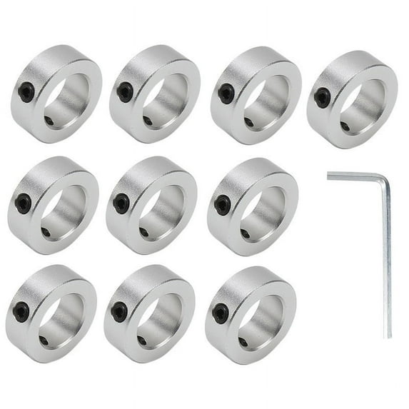 10 pieces adjusting rings for axle and shaft, with threaded pin, with ...