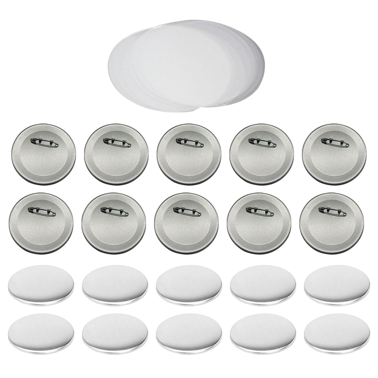 10 Pieces Blank Button Badge Parts Set Blank Button Pins Pin Badge ...