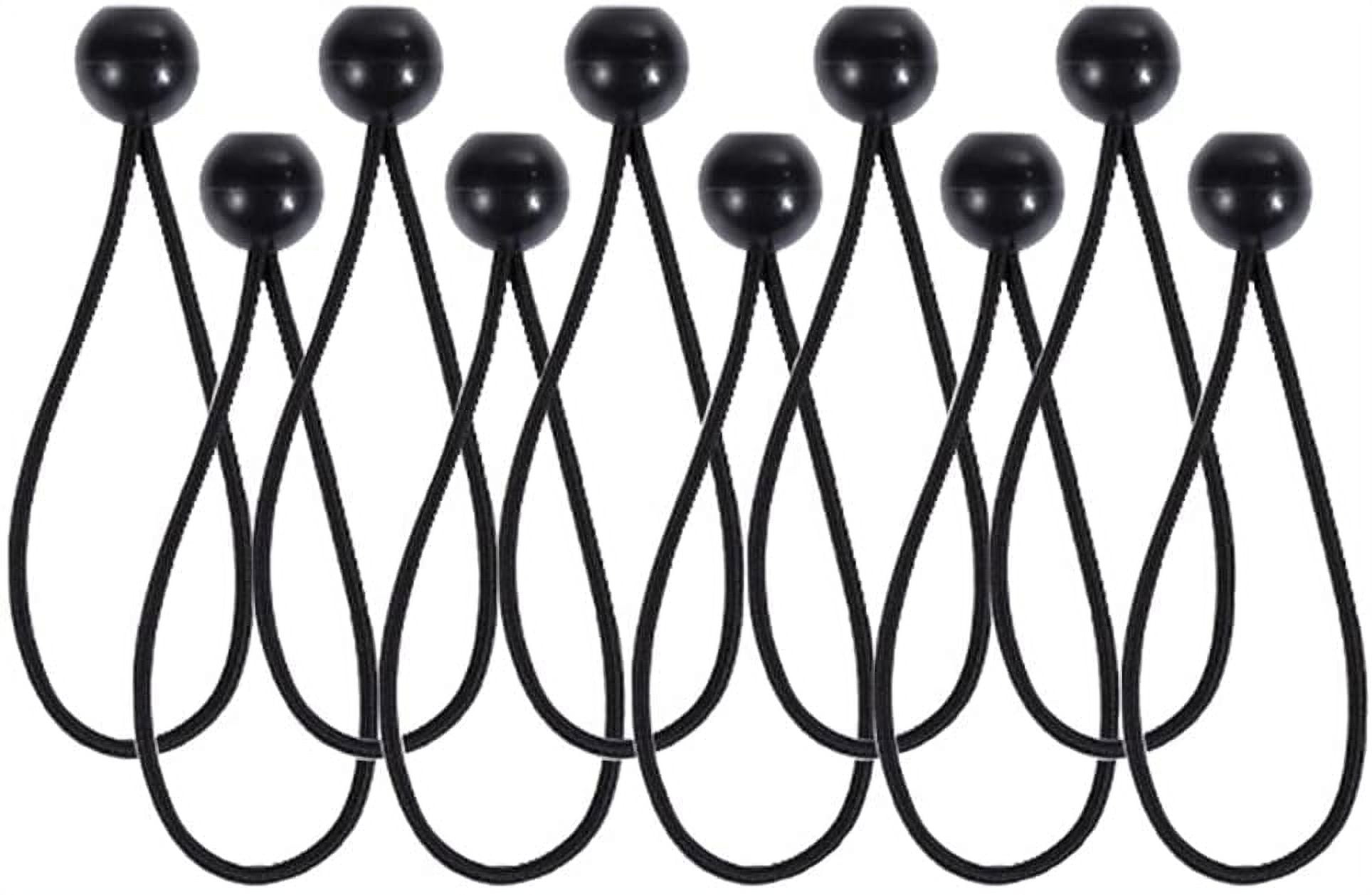 10 Pieces Bungee Cords Ball Bungee Cords Tarp Bungee Cords Tie Down ...