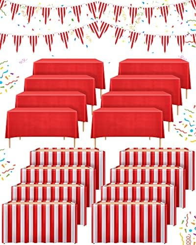 10 Pieces Carnival Theme Party Decors Carnival Table Skirts Circus ...