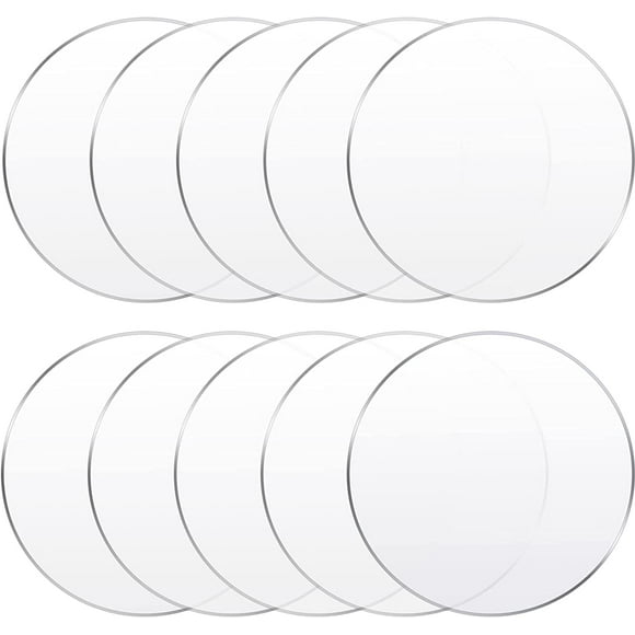 Clear Plastic Coasters