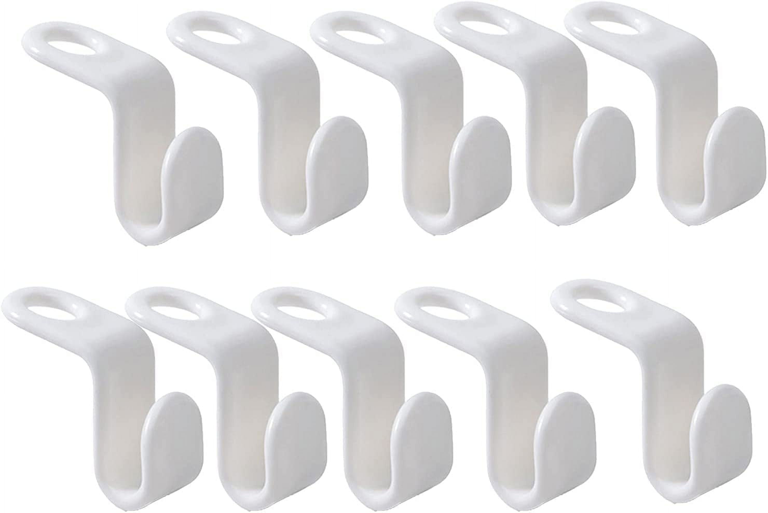 10 Pieces Clothes Hanger Connector Hooks, Closet Hanger Wonder Space ...