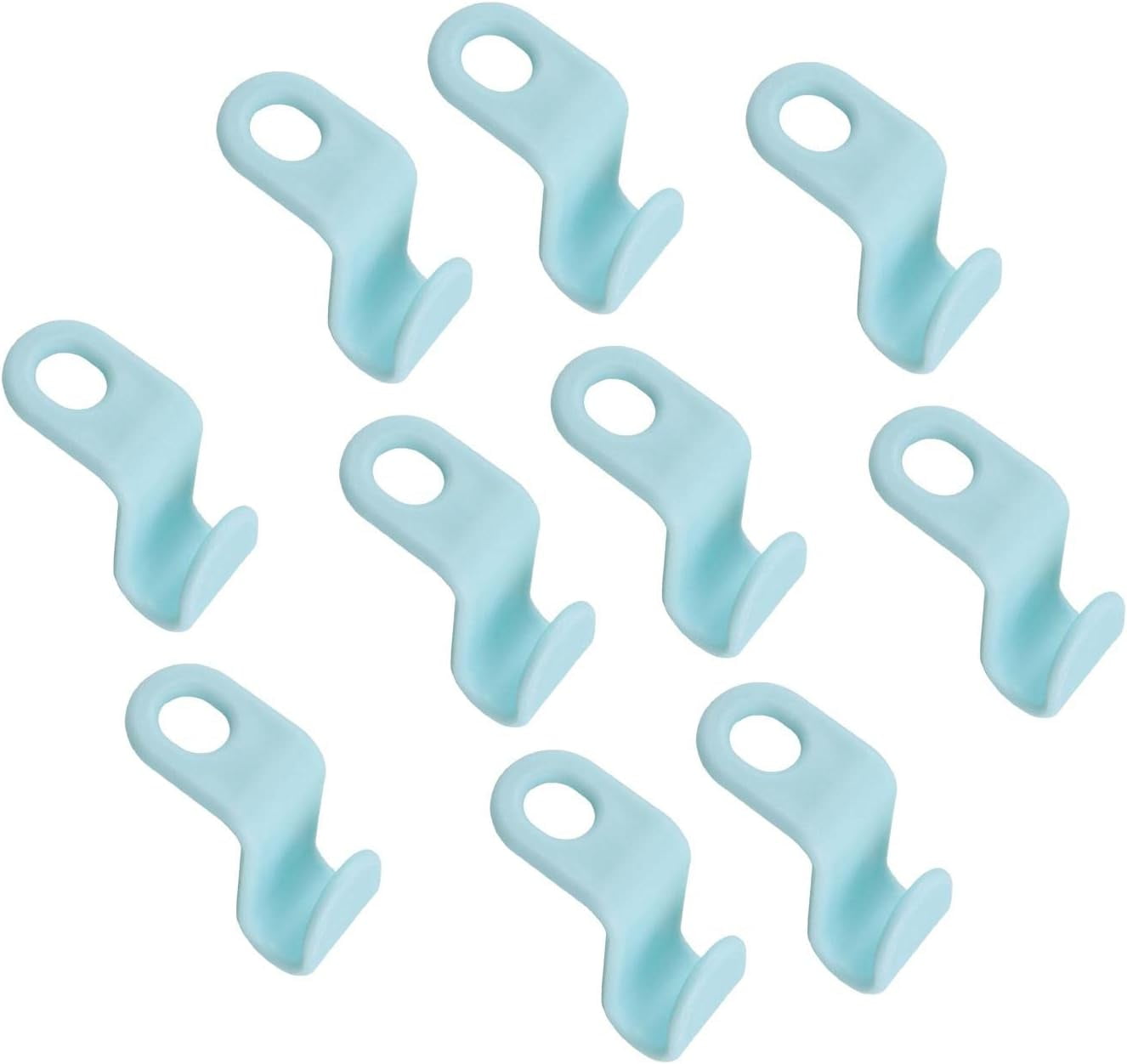 10 Pieces Clothes Hanger Connector Hooks Space Saving Organizer Hooks ...