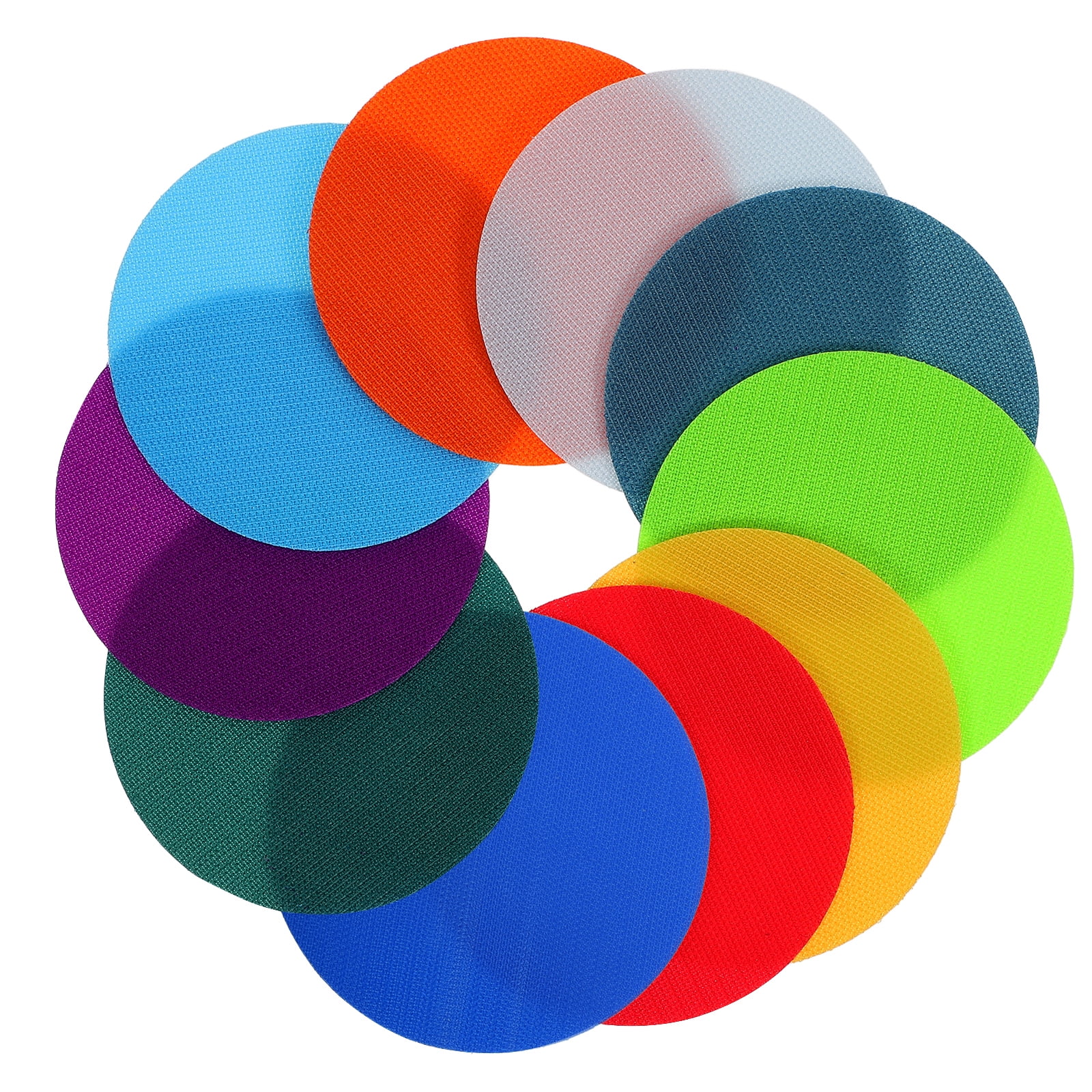 10 Pieces Colored Carpet Markers Circle Floor Dots Rug Markers for ...