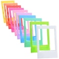 10 Pieces Colorful Mini Photo Picture Frames Stand Compatible With ...