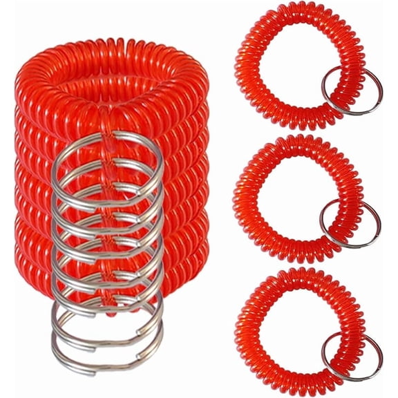Key Ring,Spiral Wrist Band - Walmart.com