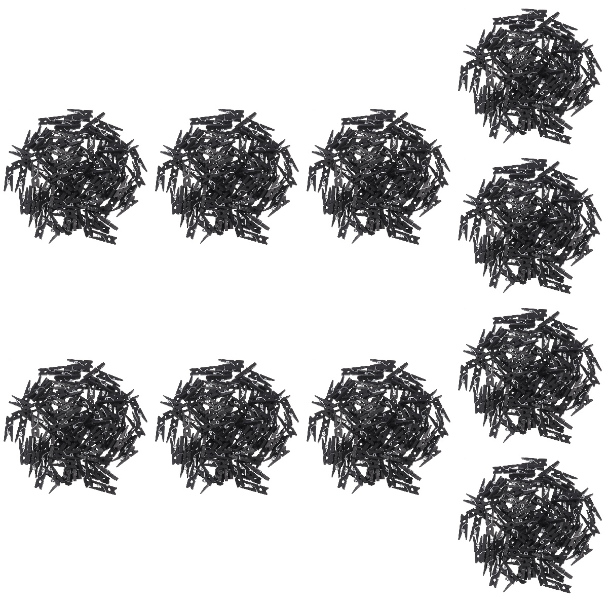 10 Pieces Decor Wooden Utility Clips Gift Label Craft Projects Clothes ...