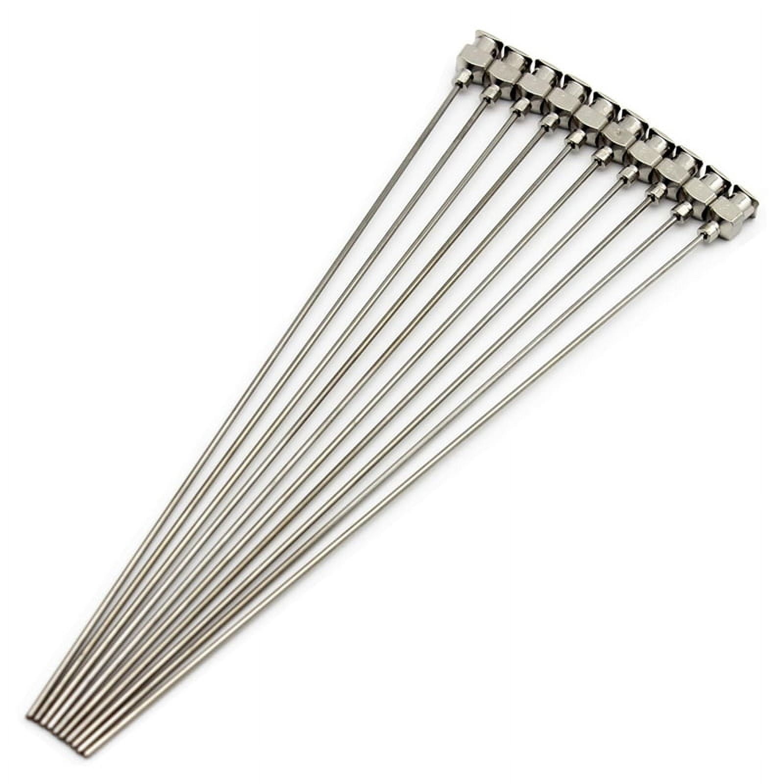10 Pieces Dispensing Needle 6 Inch Stainless Steel Blunt Tip Luer ...