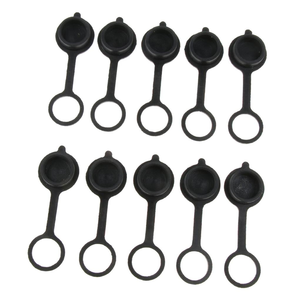 10 Pieces Electric Scooter Charging Port Covers Silic Protection Dust ...