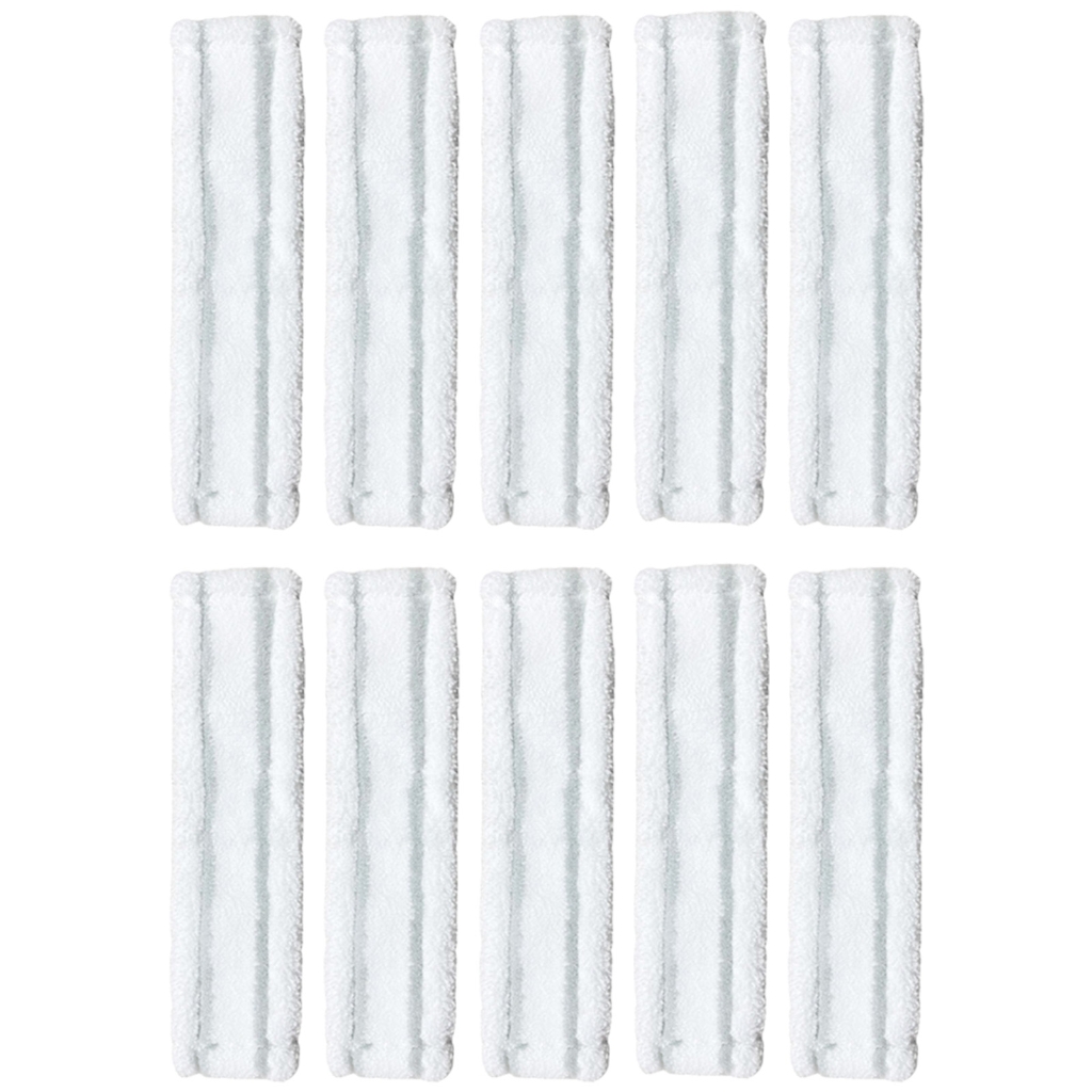 10 Pieces Fibre Mop Pad Steam Cleaner Pad Window Cleaner Pad Swipping ...