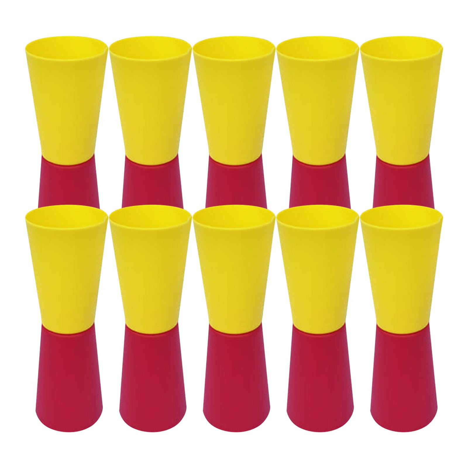 10 Pieces Flip Cups Aid Speed Agility Training Sensory Integration Body ...