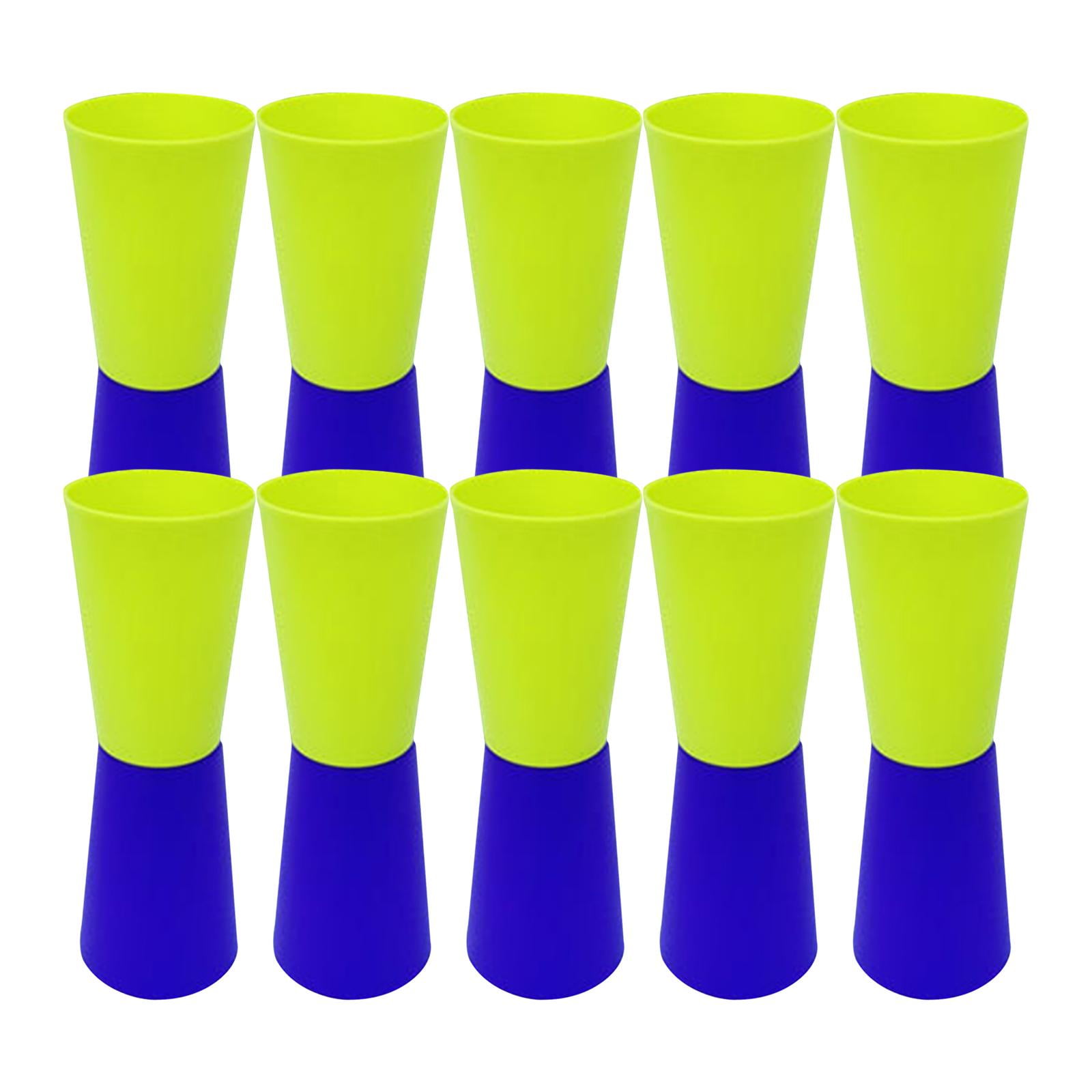 10 Pieces Flip Cups Aid Speed Agility Training Sensory Integration Body ...