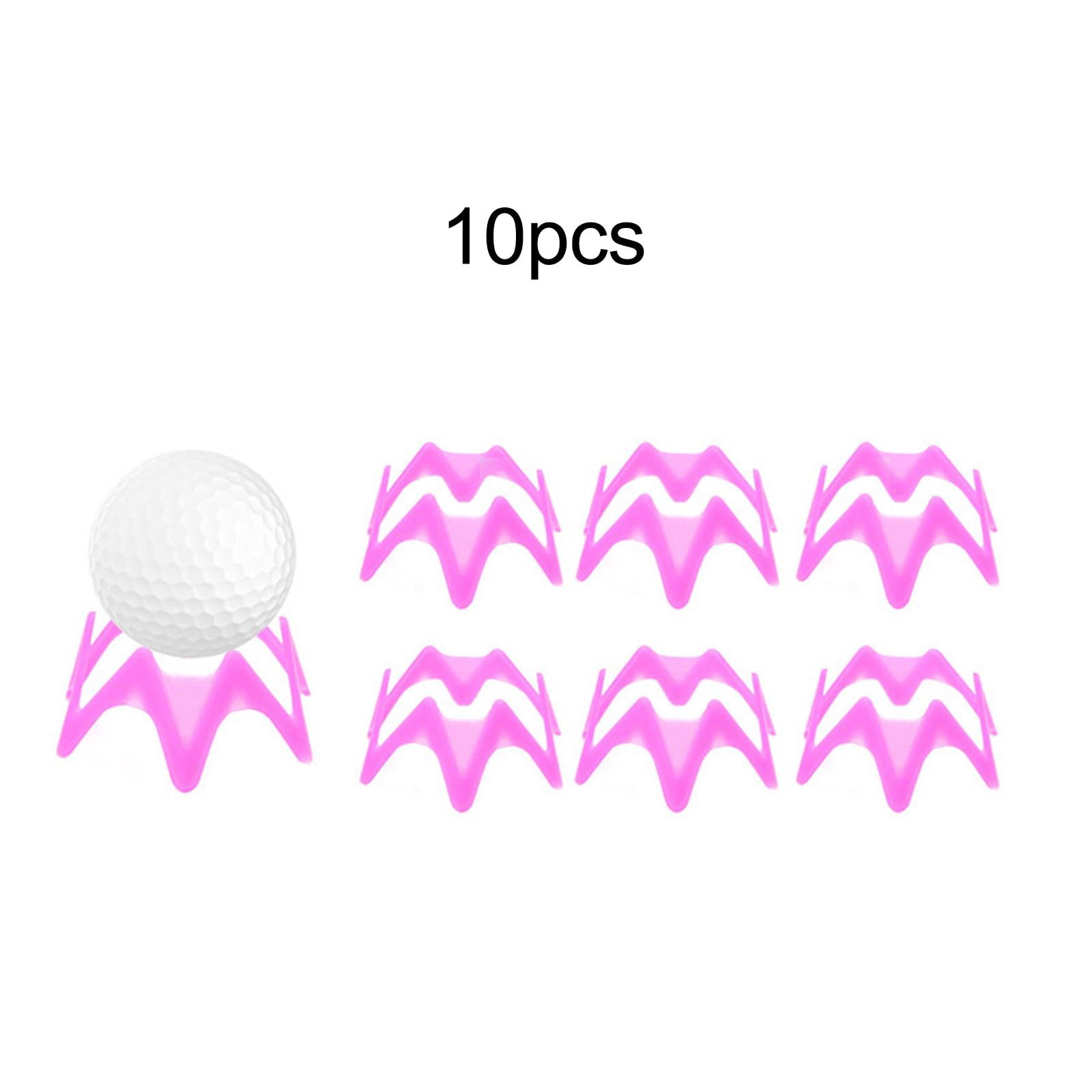 10 Pieces Golf Mat Tees Winter Golf Tees Easy to Install Ball Holder ...