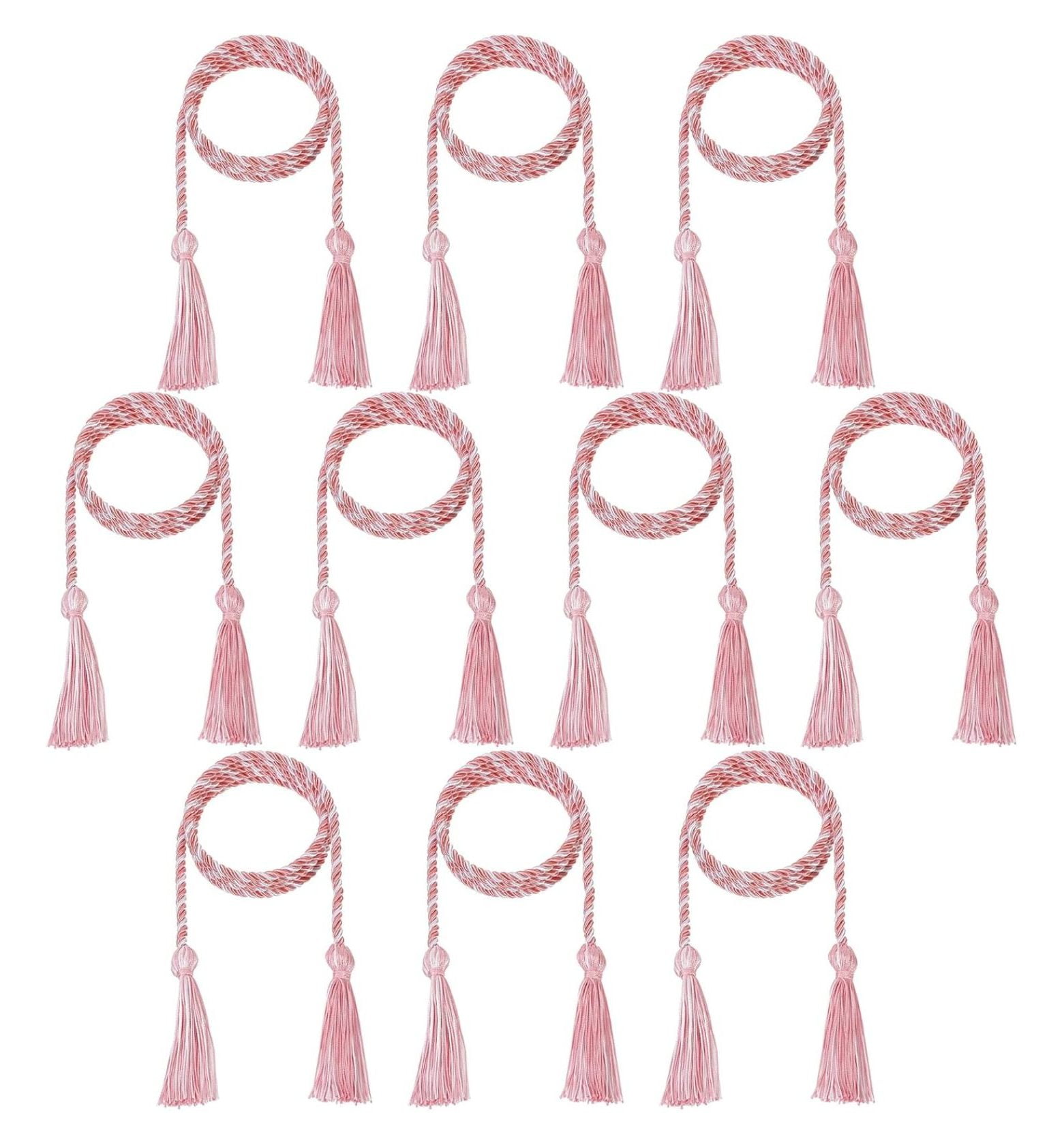 10 Pieces Graduation Cords Polyester Graduation Braided Cords with ...