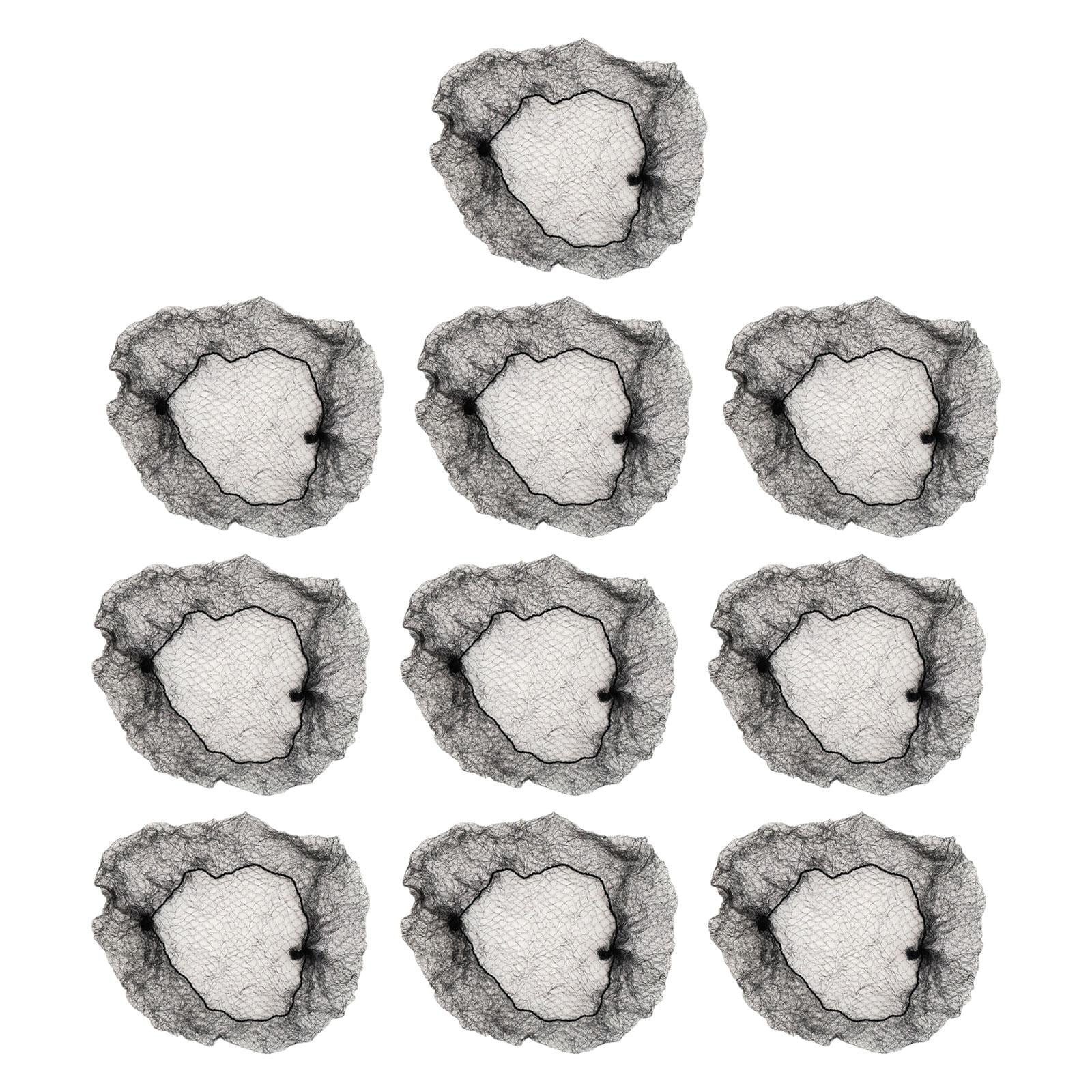 10 Pieces Hair Nets Reusable Mesh Hair Nets for Girls s Food Serive ...