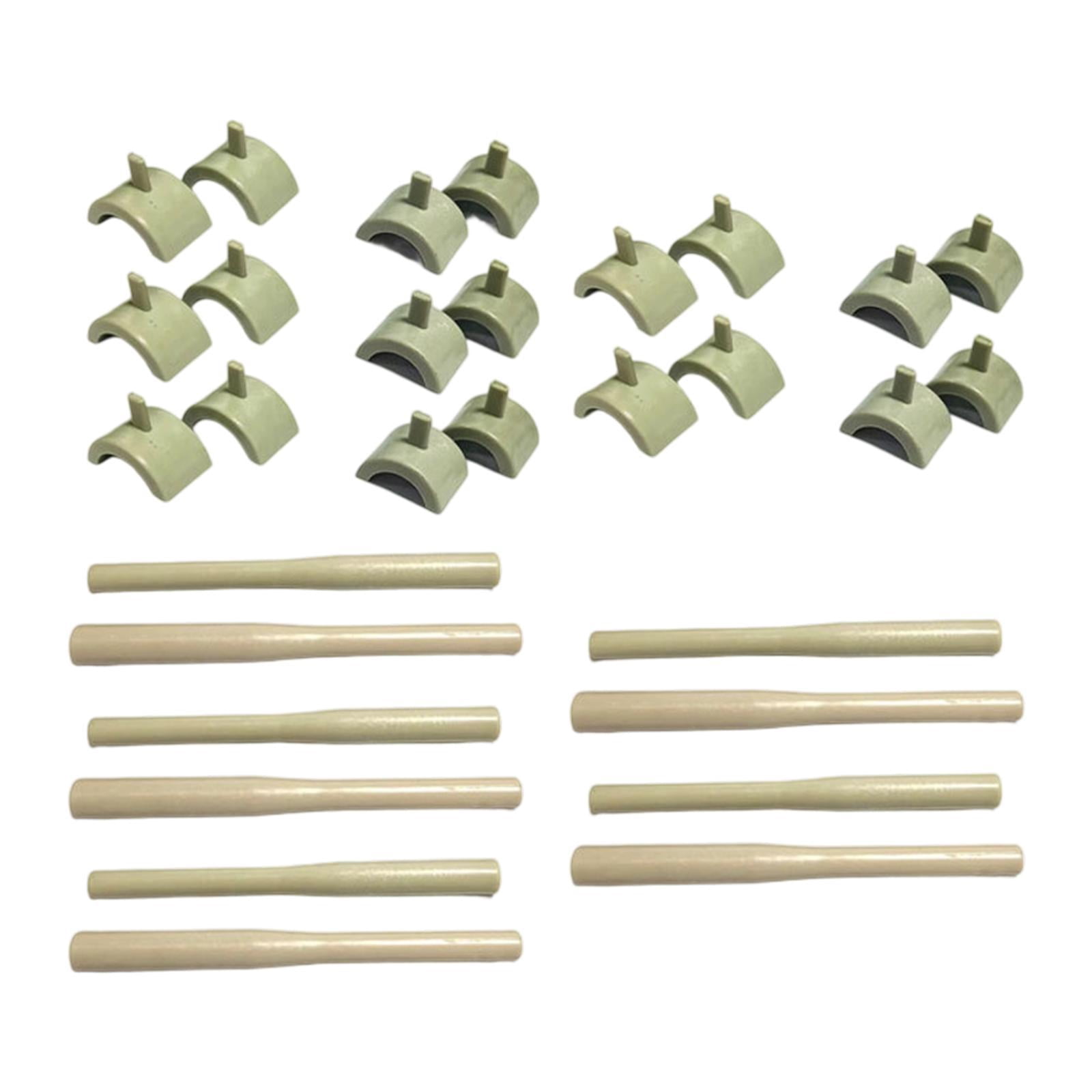 10 Pieces Hot Melt Sealer Double Head Pipe Repair Kit Aluminum Alloy ...