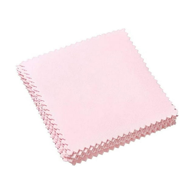 Segolike 10 Pieces Jewelry Cleaning Polishing Cloth Napkins Fabric ...