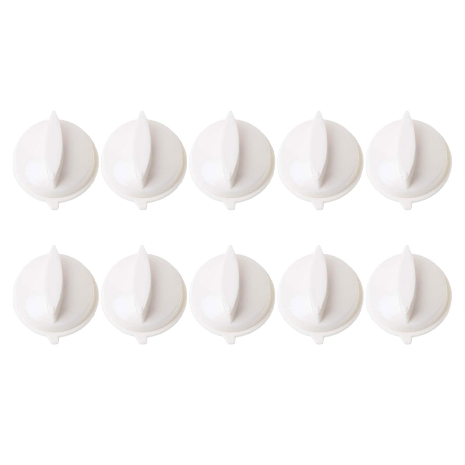 10 Pieces Knobs Microwave Knob Assembly Easy to Installs D Shaped Hole ...