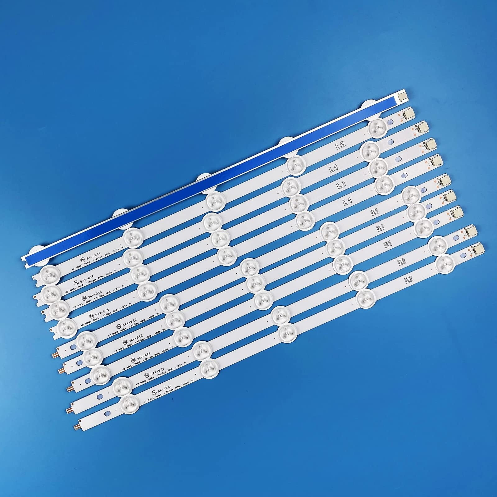 10 Pieces LED Backlight Strips for LG 42-inch TV 42LN5100 42LN5400 ...