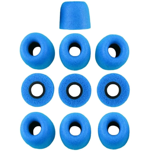 10 Pieces Memory Foam Earphone Tips For Most Earphones, Noise ...