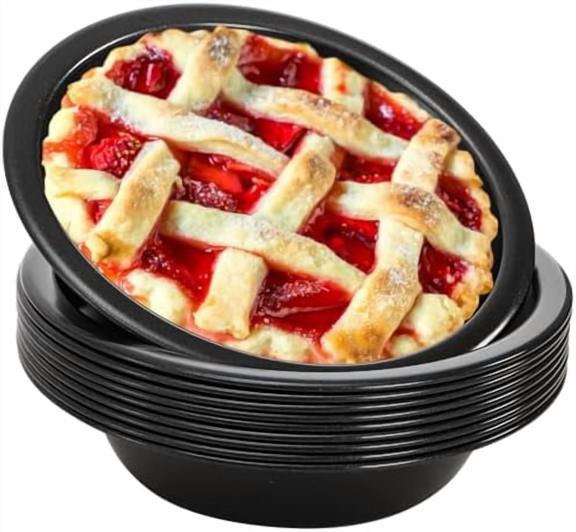 10 Pieces Mini Pie Pans, 5 Inch Individual Small Round Cake Pan ...