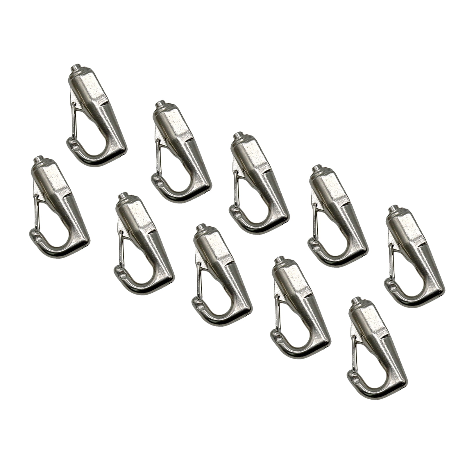 10 Pieces Multipurpose Slide Metal Picture Hangers Adjustable Gallery ...