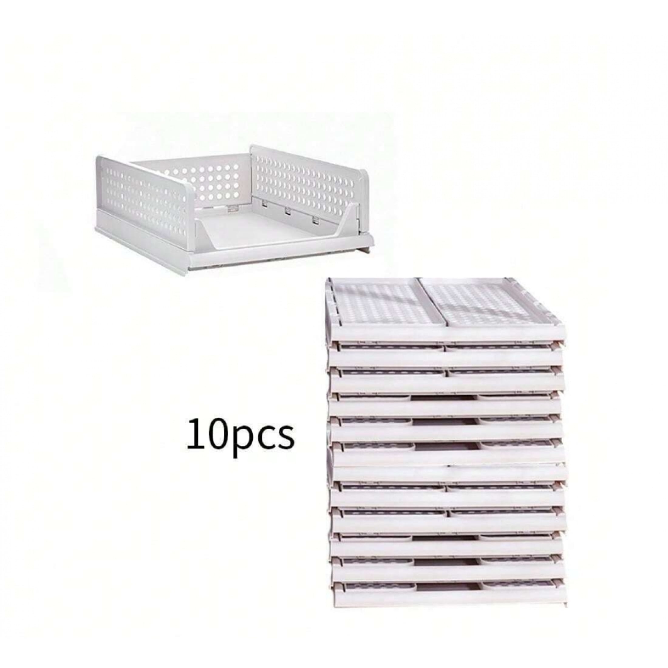 10 Pieces Of Wardrobe Layer Divider, Cabinet Drawer Type Clothing ...