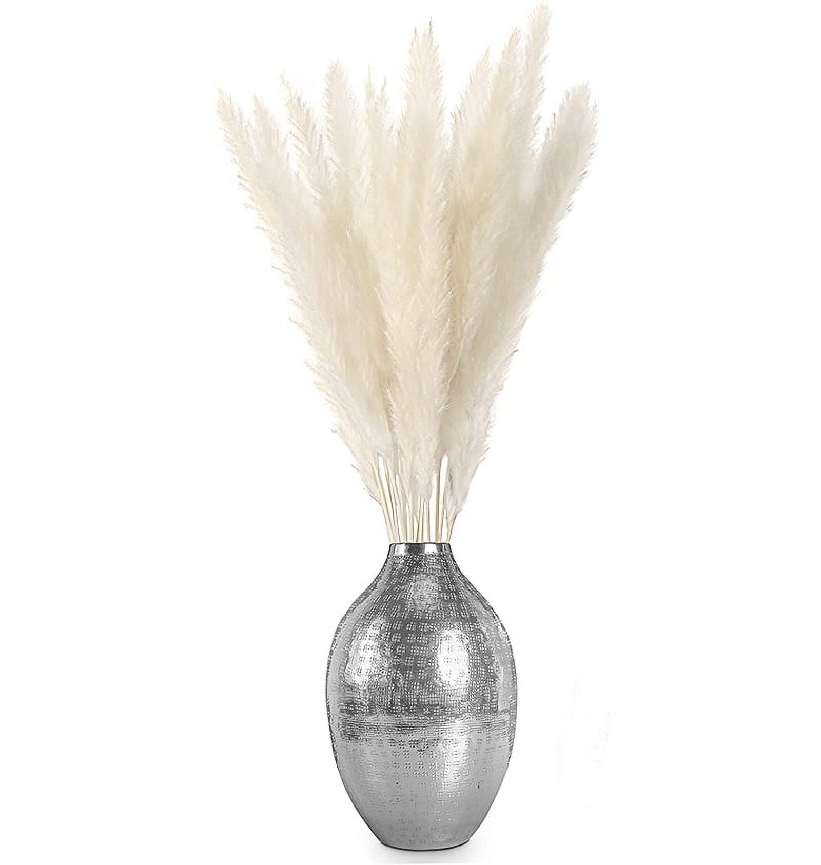 10 Pieces Pampas Grass Decor Small Pampas Grass for Boho Home Wedding ...