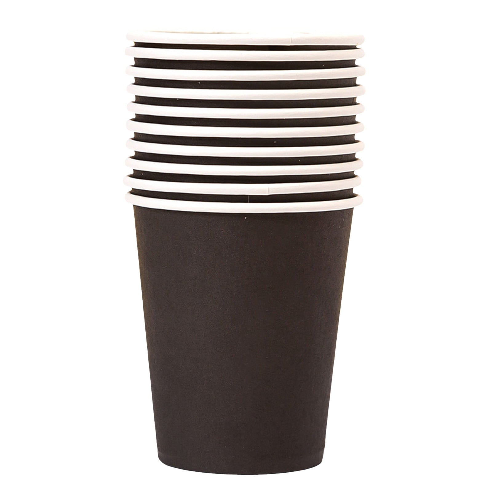 10 PCS Disposable Paper Cups,9 OZ Colored Party Cups, Paper Drinking ...
