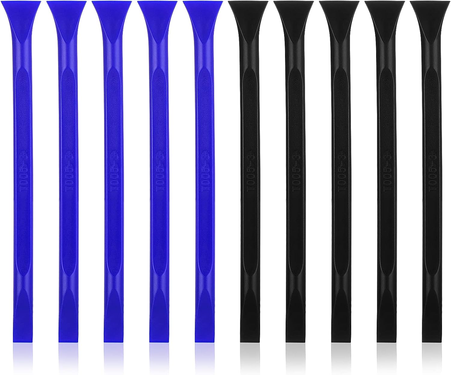 10 Pieces Plastic Scraper Tool Carbon Fiber Multi-Purpose Scraper Non ...