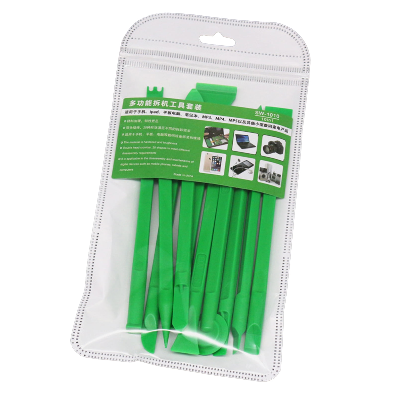 10 Pieces Plastic for Crowbar Dual Heads Disassembly Spudger Opening ...