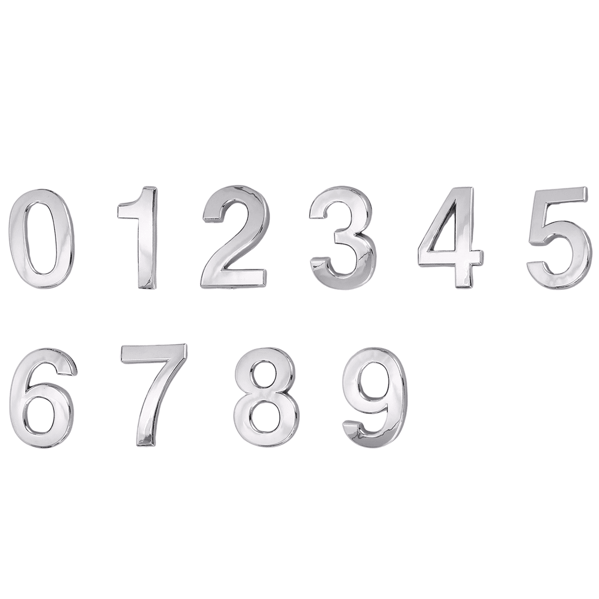10 Pieces Self-Adhesive Door House Numbers Mailbox Street Address for ...