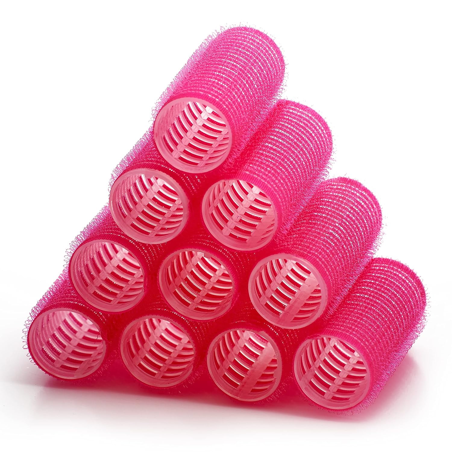 10 Pieces Self Grip Hair Rollers 25mm Small Hair Curlers For Short And ...