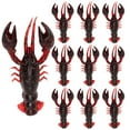 10 Pieces Shrimp Fishing Lure Made of Soft Plastic as Bait for ...