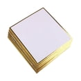 10 Pieces Signature Boards Artist Shikishi Gold Border Paper for Anime ...