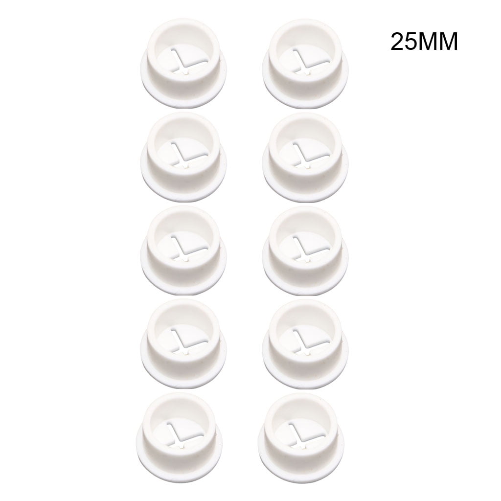 10 Pieces Silicone Cable Cord Grommets Flexible Furnitures Hole Cover ...