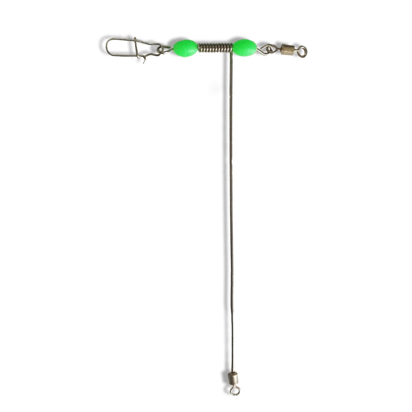 10 Pieces Stainless Steel 3 Way T Shape Swivels With Glow Beads, T ...