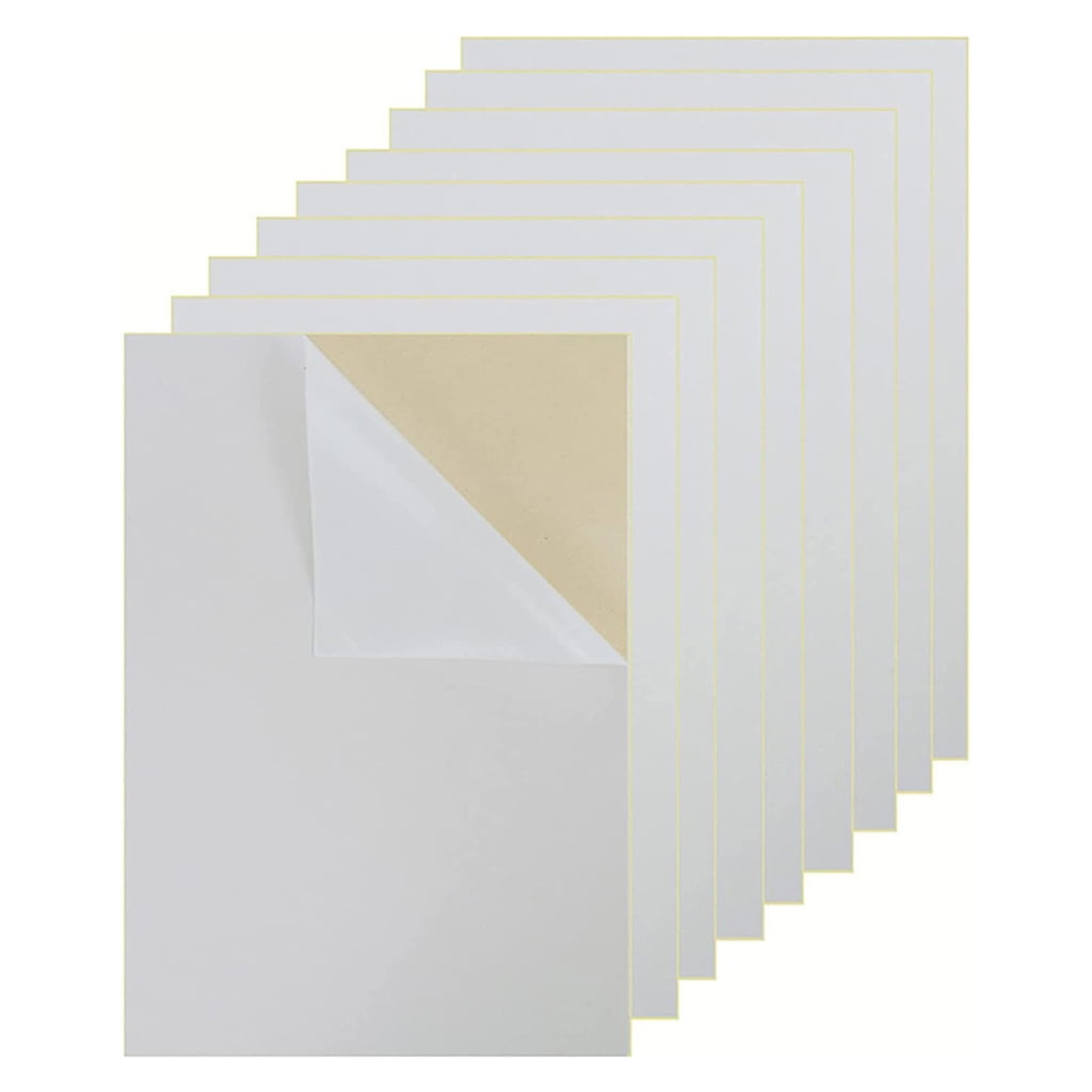 10 Pieces Sticky Back Felt Sheet Felt Wallpaper A 4 Self-Adhesive Felt ...